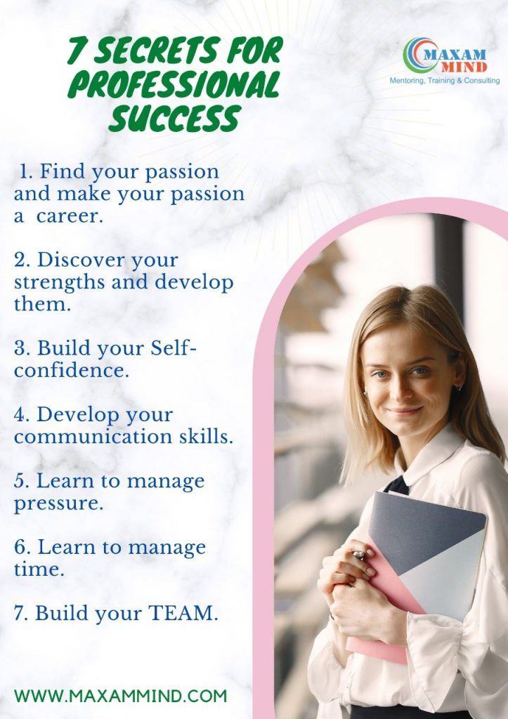 7 Secrets For Professional Success – Maxam Mind